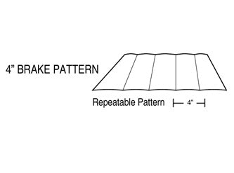 4" Brake Pattern – Interstate Metal Fabricators, Inc.